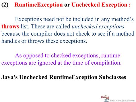 Java Exception Handling Pps