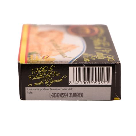 Filetes De Caballa Del Sur En Aceite De Girasol Oti 90gr La Tienda De