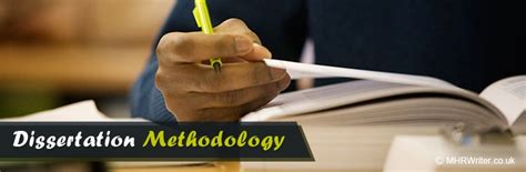 Methodology For Dissertation Writing Dissertation Chapter