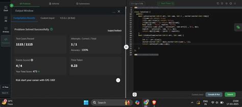 Gfg160 Dynamicprogramming Geekstreak2025 Codingjourney