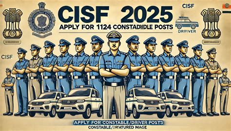 Join The Force Cisf Recruitment 2025 Now Open
