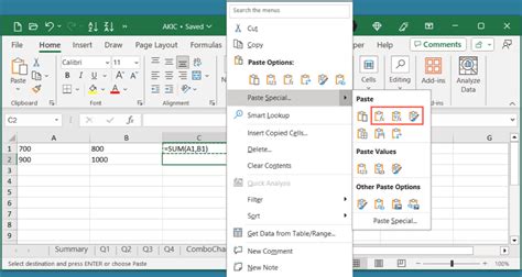 How To Copy And Paste Formulas In Microsoft Excel