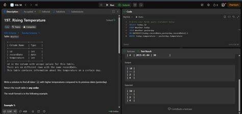 sql 100daysofcode datachallenge techlearning leetcode sqltips