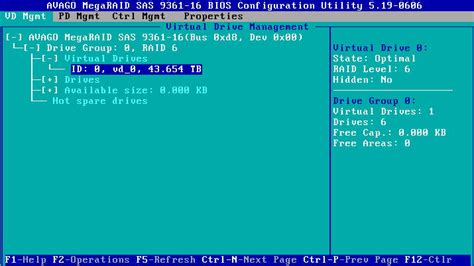 Kb450476 Creating Hw Raid Using Megaraid Bios Configuration Utility 45drives Knowledge Base