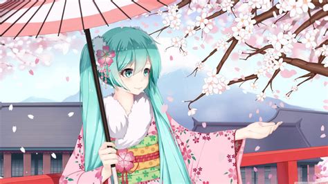 Hatsune Miku Wallpaper Kostenlos Wallpapers Com