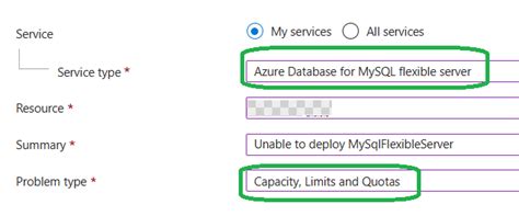 Unable To Deploy Mysqlflexibleserver Microsoft Qanda