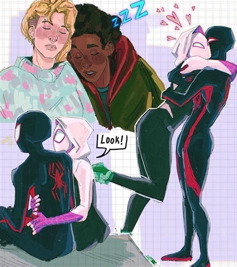 Spider Man 10 Spider Gwen Miles Morales Fan Art Pictures We Love Artofit