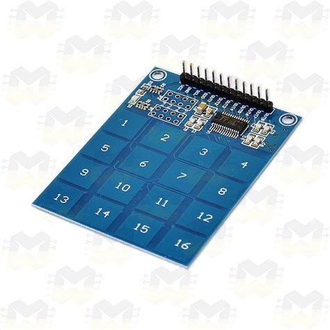 teclado capacitivo touch toque ttp229 com 16 teclas masterwalker shop arduino esp8266