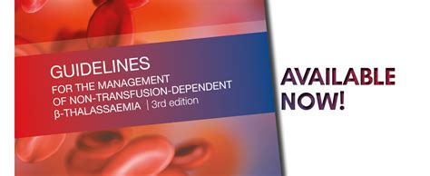 New Publication Guidelines For The Management Of Non Transfusion Dependent β Thalassaemia Tif