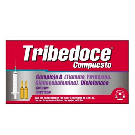 Tribedoce Compuesto Solución Inyectable 3 Ampolletas Walmart En Línea