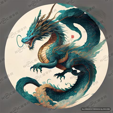 Ai创作图青龙偃月刀 昵图网