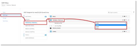 Kb8035 Create A Firewall Exception On Macos Using Eset Protect Or