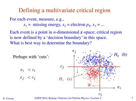 Ppt Statistical Methods For Particle Physics Lecture 2 Multivariate