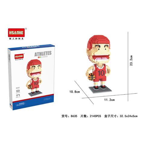 Jual Mainan Diy Bricks Slam Dunk Basketball Character Balok Puzzle Merakit Shopee Indonesia