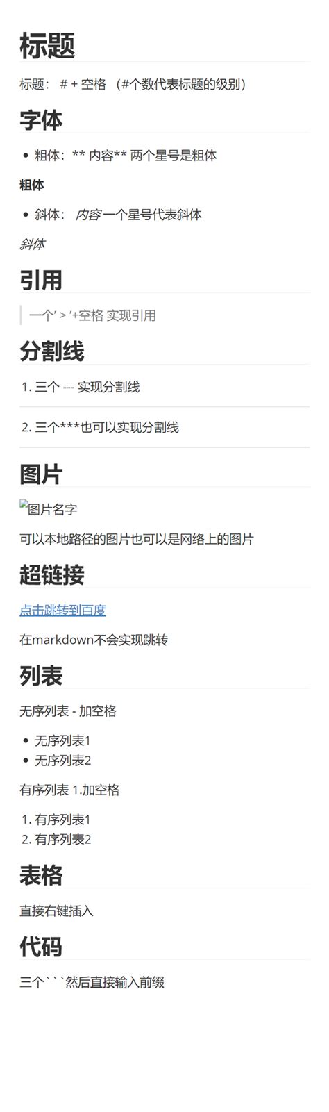 Markdown使用 菜的你心慌的小白 博客园