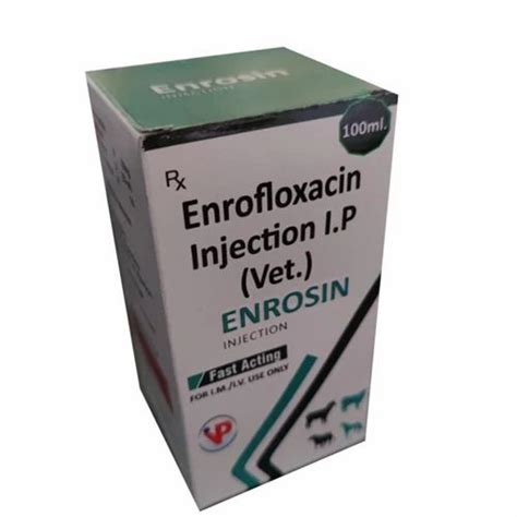 Enrofloxacin Ip Veterinary Injection Prescription Packaging Type Box At ₹ 165 Box In Sas Nagar