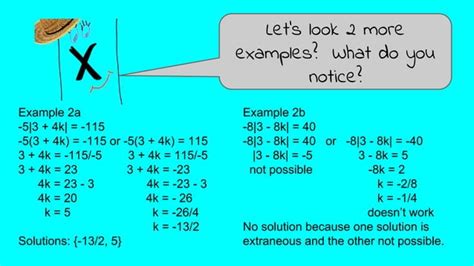 Solving Absolute Value Equations Ppt