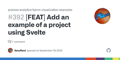 Feat Add An Example Of A Project Using Svelte · Issue 392 · Process Analyticsbpmn