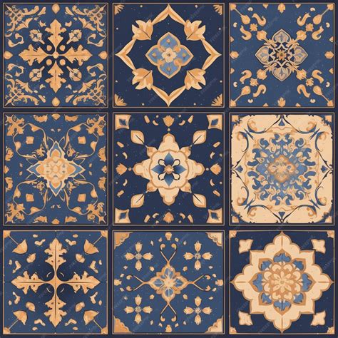 Premium Vector Indian Architecture Patterns With Historical Elements