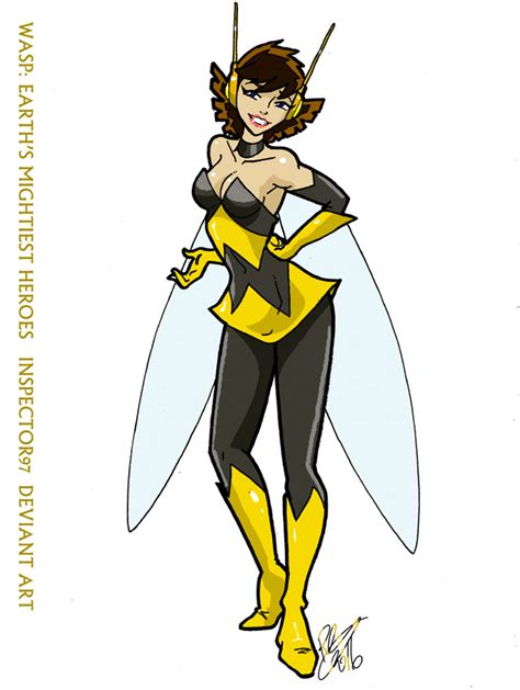 Wasp Earths Mightiest Heroes By Inspector97 On Deviantart