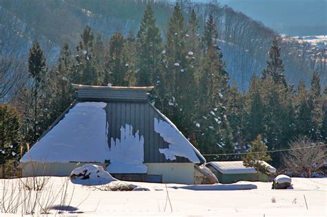 白馬村の冬景8 GANREF