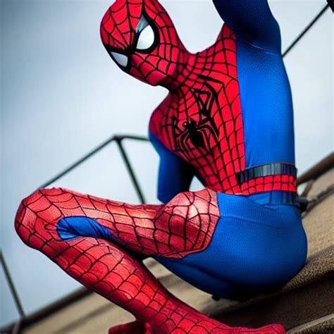 Spiderman With A Big Bulge Arthubai