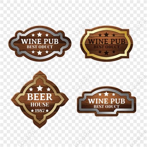 입체 갈색 만화 일러스트 나무 기호신분증쇼 카드 Png 일러스트 무료 다운로드 Lovepik