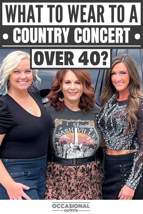 What To Wear To A Country Concert Over 40 Country Concert Outfit
