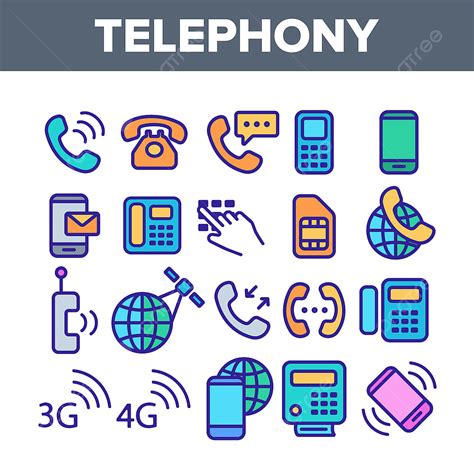 Telecommunication Icons Png Images 5900 Vector Icon Packs Free Download On Pngtree
