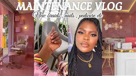 Maintenance Vlog Hair Nails Pedicure And More Youtube