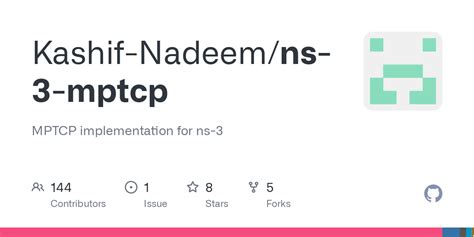 Github Kashif Nadeemns 3 Mptcp Mptcp Implementation For Ns 3