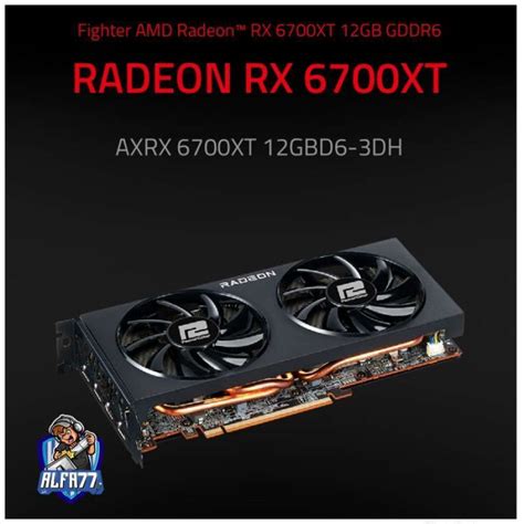 Promo Powercolor Fighter AMD Radeon RX 6700 XT 12GB GDDR6 Tray Diskon 23 Di Seller Ulita