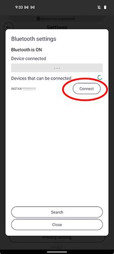 Support Smartphone Printer Instax Mini Link FUJIFILM