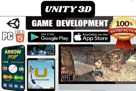 Develop 2d 3d Webgl IOS And Unity Mobile Games Unity Development For