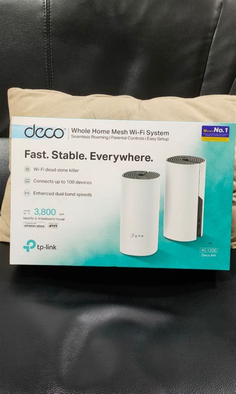 Tp Link Mesh Wifi System Deco M4 Computers Tech Parts Accessories Networking On Carousell