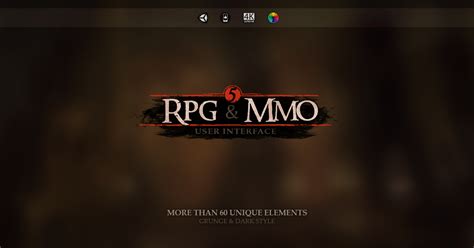 Rpg And Mmo Ui 5 2d Gui Unity Asset Store