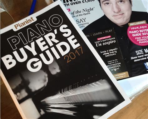 Out Now Pianist Magazines Piano Buyers Guide 2017 Pianist
