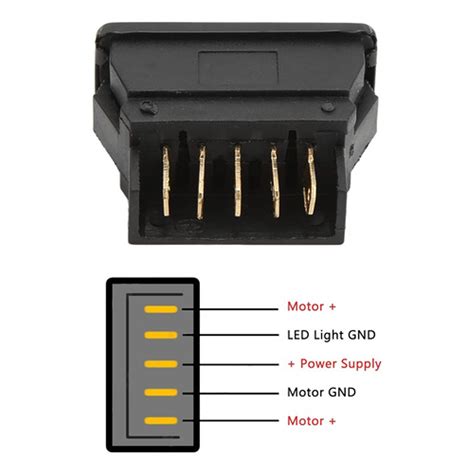 Botón Switch Interruptor Alzavidrio Universal 12v24v Con Luz