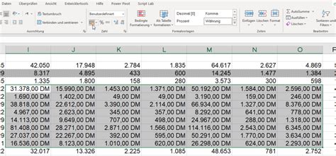 währung excel nervt