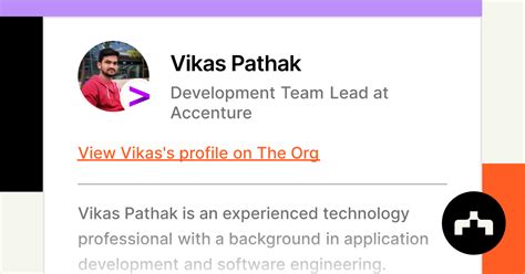 Vikas Pathak Development Team Lead At Accenture The Org