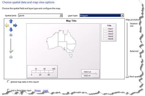 Sql Server Learning Spatial Stuff Map Layer Wizard In Sql Server Reporting Services 2008 R2