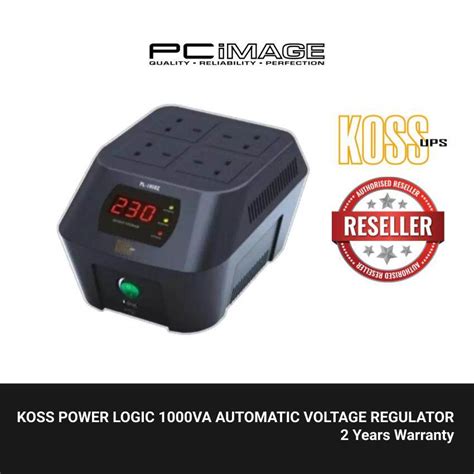 Koss Power Logic 1000va Automatic Voltage Regulator Lazada