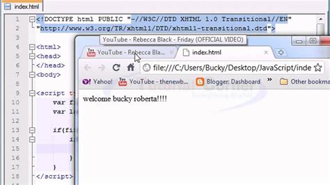 Javascript Video Tutorial 1640 Nesting And Fridays Youtube