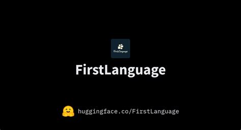 Firstlanguage Firstlanguage Technologies