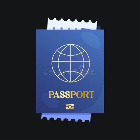 Inside Passport Stock Illustrations 1377 Inside Passport Stock