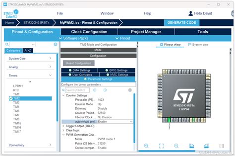 【动手学电机驱动】stm32 Foc（3）stm32 三路互补 Pwm 输出stm32 Pwm互补输出 Csdn博客