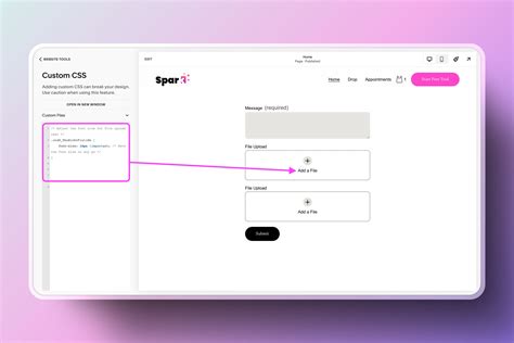 Form Issues With Add A File Getting Squishedcut Off Pages