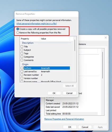 How To Remove Metadata From Files On Windows