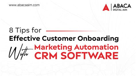 How To Do Customer Onboarding With Marketing Crm Software