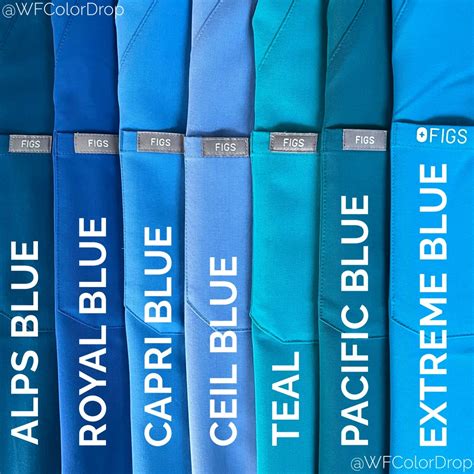 Ig Color Comparisons Wf Color Drop